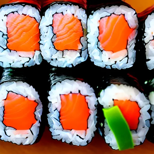 Camera shot of sushi up close, 4k | Stable Diffusion | OpenArt