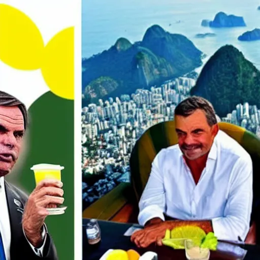 realistic image of Bolsonaro and Lula together | Stable Diffusion | OpenArt