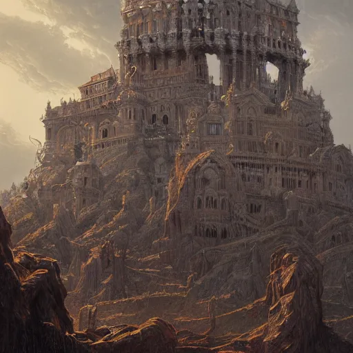 the holy castle of Medusa, with statues, | Stable Diffusion | OpenArt