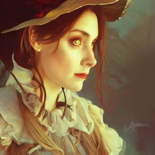 close up portrait of alice in wonderland, dramatic | Stable Diffusion ...