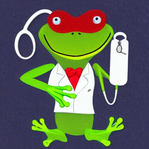 frog dressed as a doctor | Stable Diffusion | OpenArt