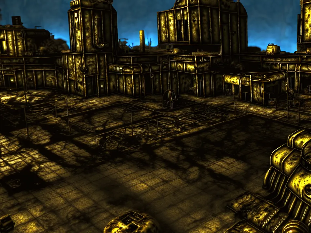 fallout 2 hd remastered gameplay screenshot unreal | Stable Diffusion