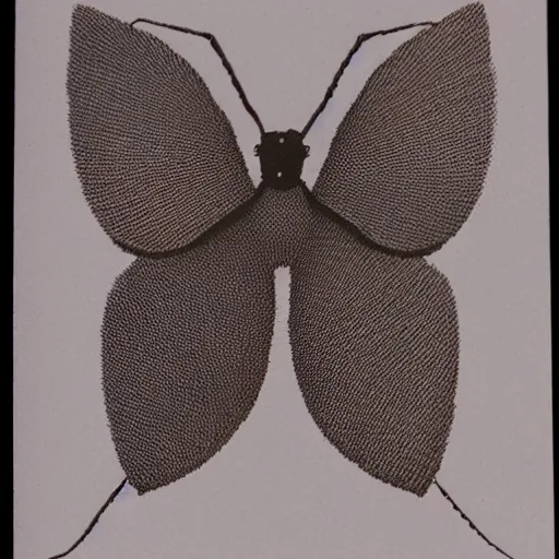 yearbook photo of a giant anthropomorphic moth, grainy | Stable ...