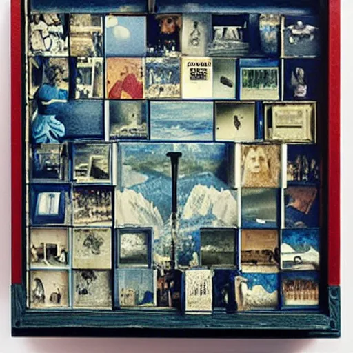 twin peaks, by Joseph Cornell | Stable Diffusion | OpenArt