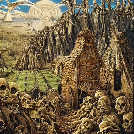skull valley, fantasy art illustration, intricate, | Stable Diffusion ...