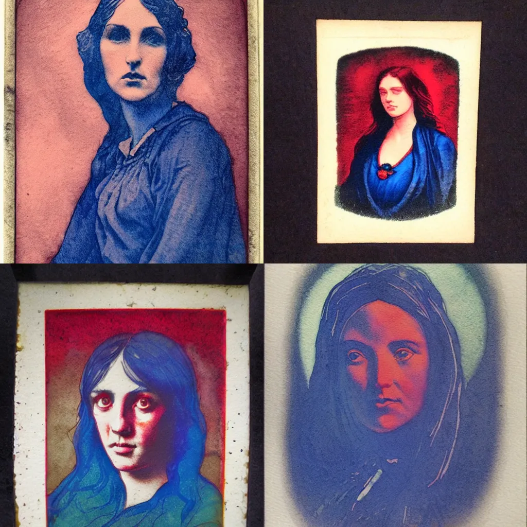 luminist chiaroscuro ambrotype etching, vibrant | Stable Diffusion ...