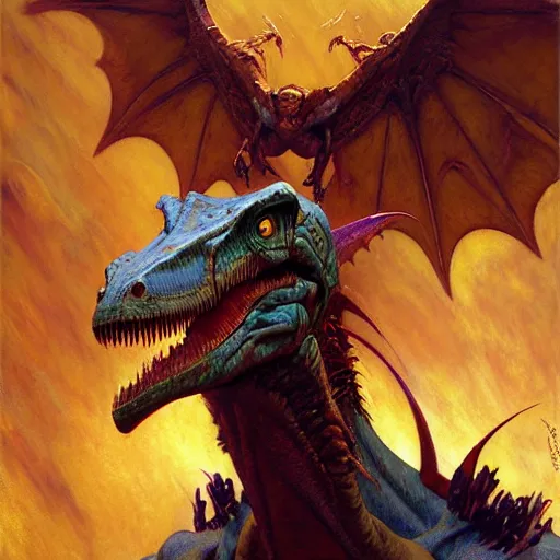 portrait pterodactyl dinosaur mutant xmen. shadowrun | Stable Diffusion