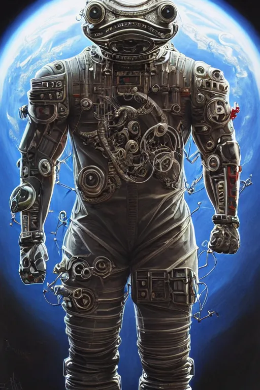 a portrait of a muscular anthropomorphic cyberpunk | Stable Diffusion ...