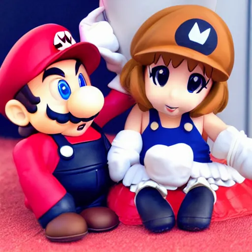 2B and Mario | Stable Diffusion | OpenArt