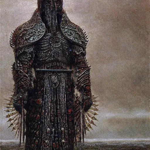 ice lord, full body, wearing icy ornamented armor, | Stable Diffusion ...