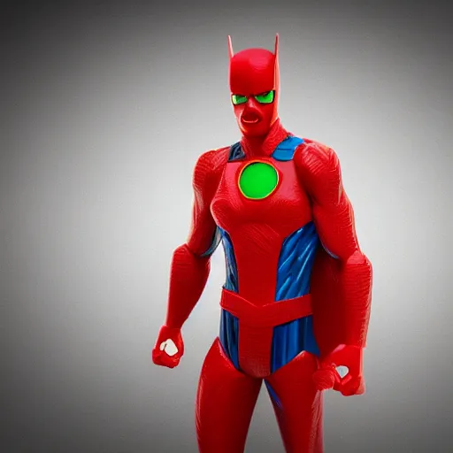 a superhero made of candy. Digital art, realistic, | Stable Diffusion ...