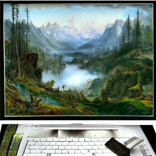 a beautiful and highly detailed matte painting of an | Stable Diffusion ...