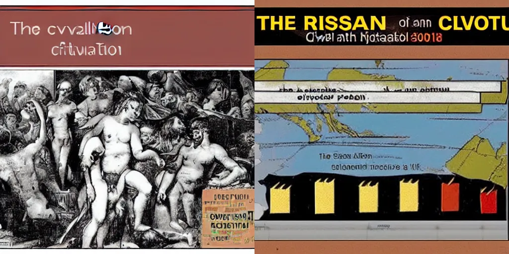 the rise and fall of civilization | Stable Diffusion | OpenArt