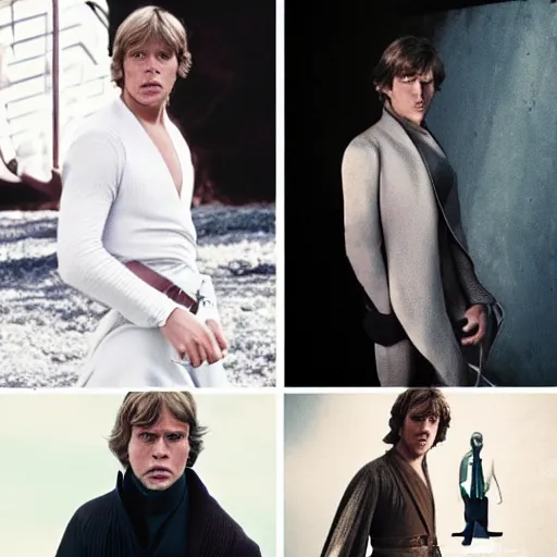 a fashion photoshoot starring luke skywalker, vogue, | Stable Diffusion ...