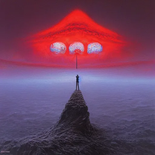 bladee album cover made by zdzislaw beksiński | Stable Diffusion