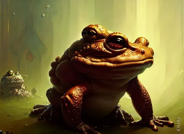 toad familiar by bayard wu, anna podedworna, gaston | Stable Diffusion ...