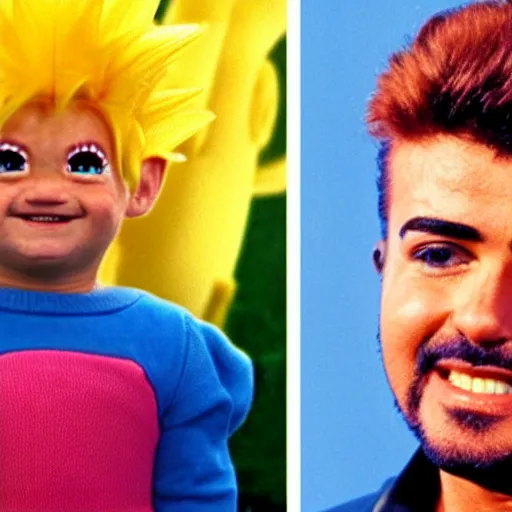 a young george michael in the 8 0 s goes super saiyan | Stable ...