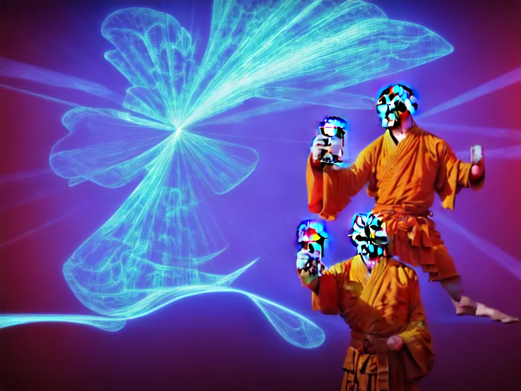 a shaolin warrior monk toasting conor mcgregor while | Stable Diffusion ...