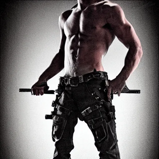 an edgy teen assassin, male, muscular, slim build | Stable Diffusion ...