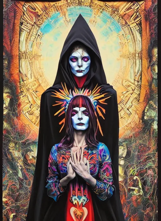 beautiful tripping cult magic psychic woman, | Stable Diffusion | OpenArt