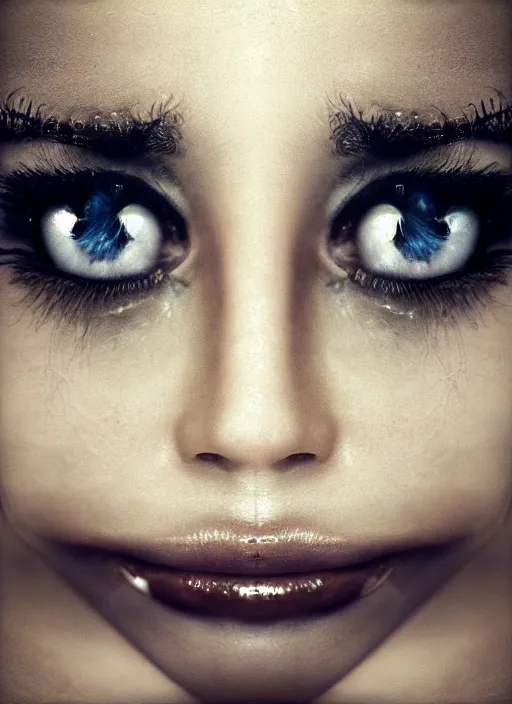 montage, human irises rings!, happy smiling, centered | Stable ...