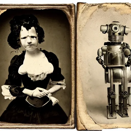 portraits of an anthropomorphic steampunk robot maid | Stable Diffusion | OpenArt