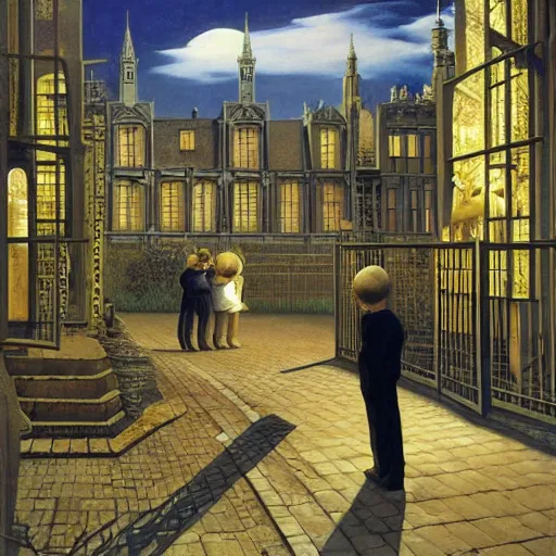 art by paul delvaux, james christensen, rob gonsalves | Stable ...