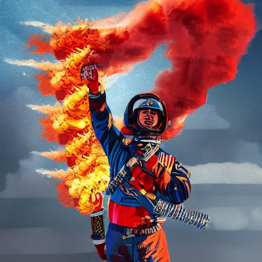 firecracker liberation unit, digital art, 4 k | Stable Diffusion | OpenArt