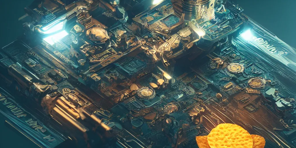 chips produced by nanotechnology, science fiction, | Stable Diffusion ...