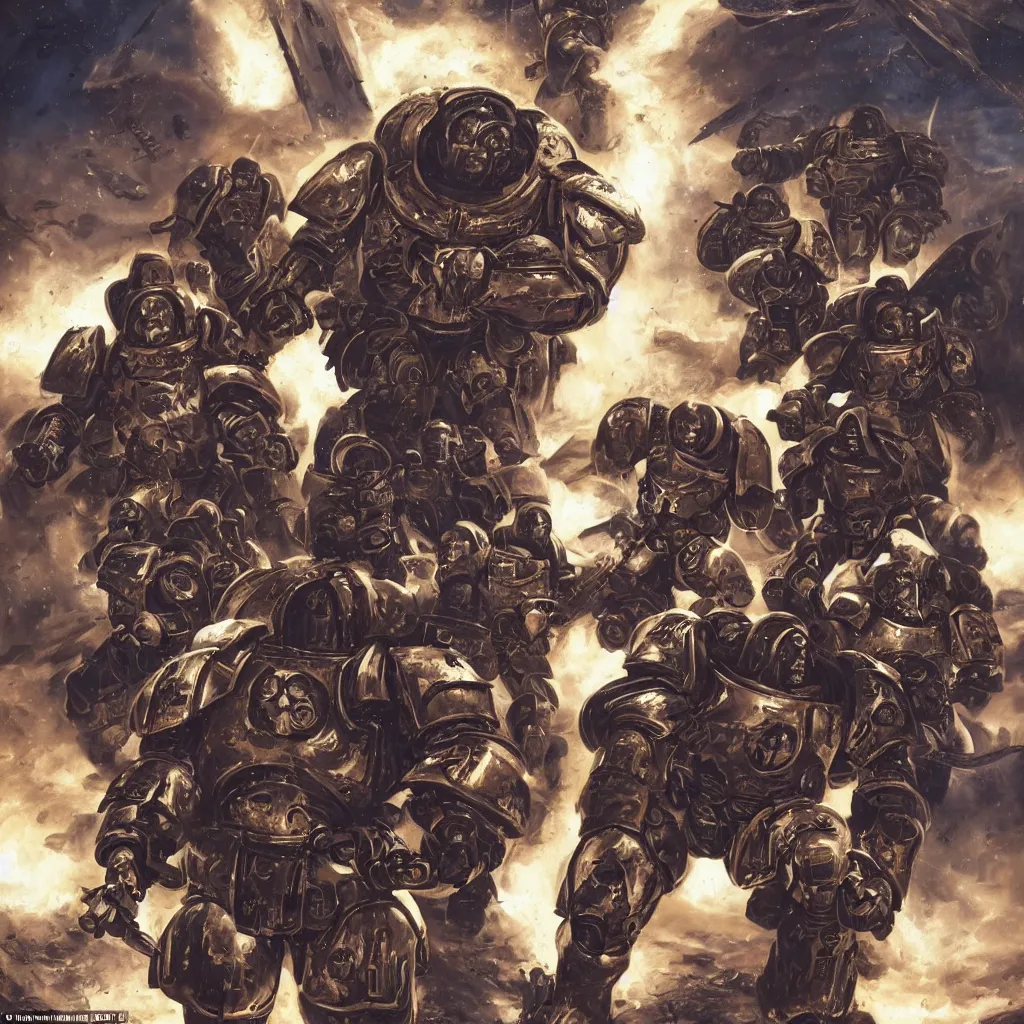 the space marines, also known as the adeptus astartes, | Stable ...