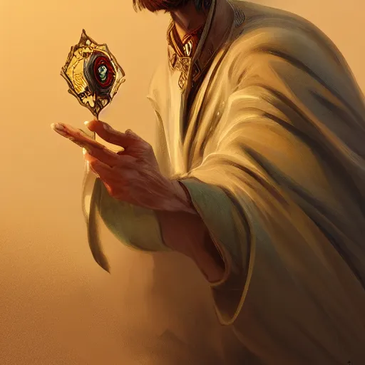 mage controling sand with his hands, intricate, | Stable Diffusion ...