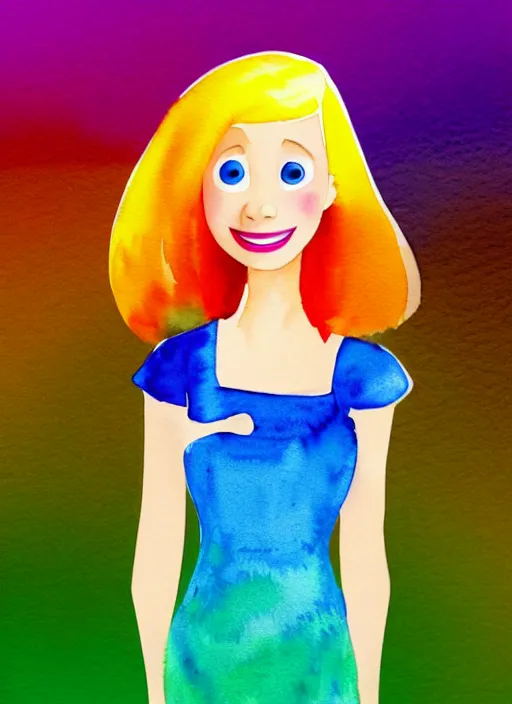 pixar character and sidekick, animated, beautiful | Stable Diffusion ...