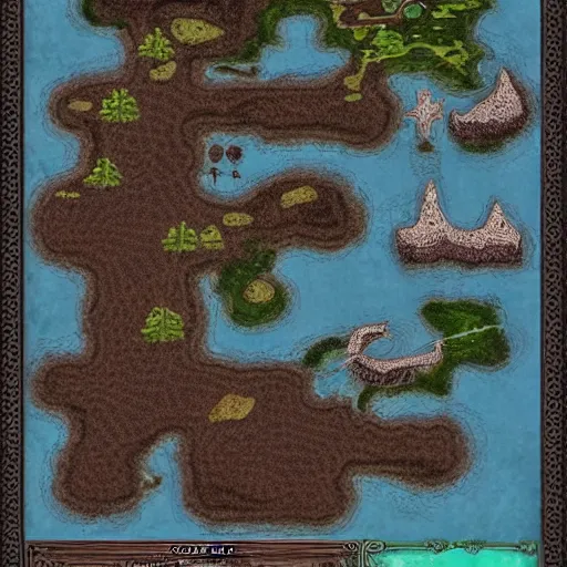 rpg fantasy map with monsters | Stable Diffusion | OpenArt