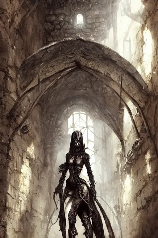 alien in a medieval dungeon, stunning, detailed, by | Stable Diffusion | OpenArt