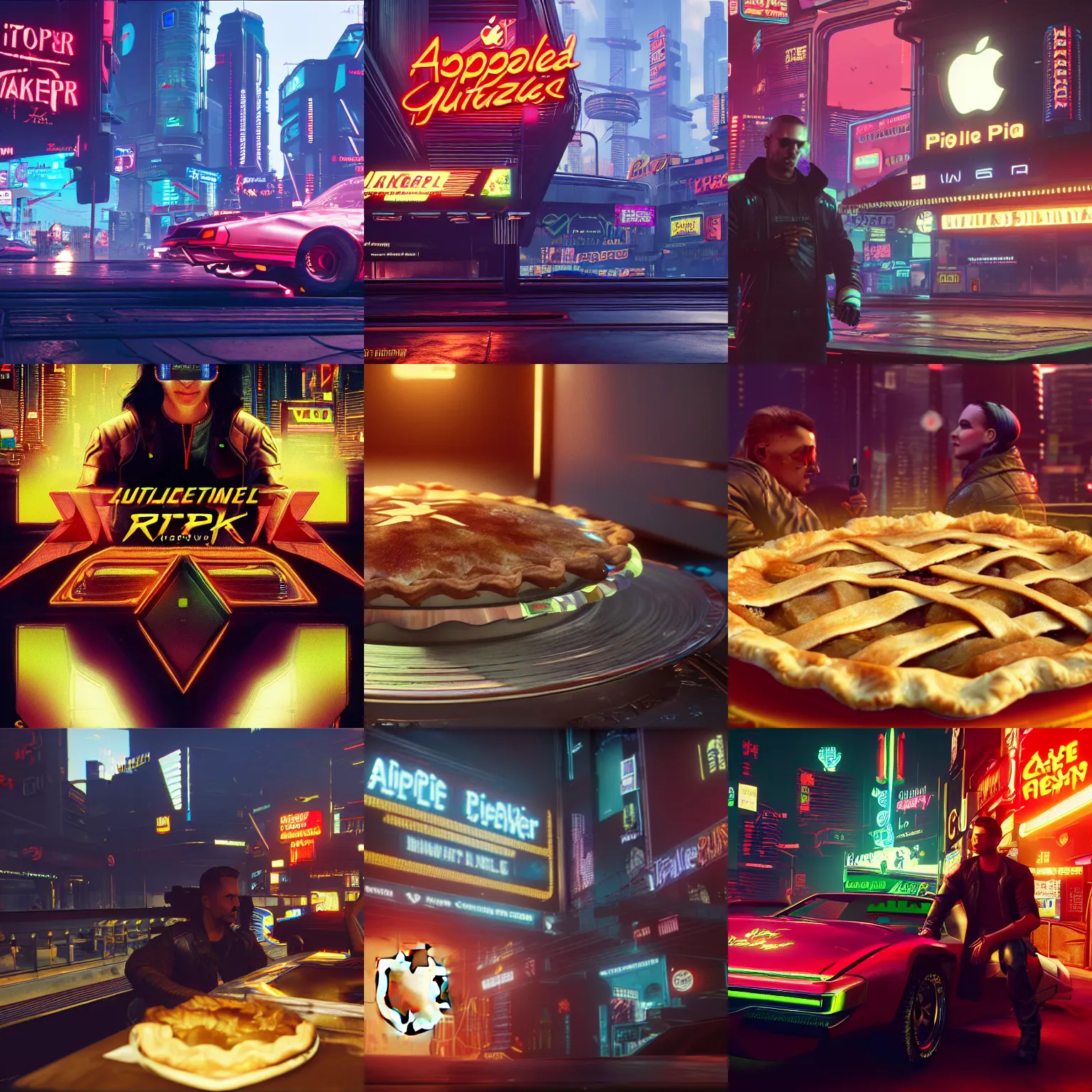 carl sagan admiring apple pie. cyberpunk 2 0 7 7 style | Stable Diffusion | OpenArt