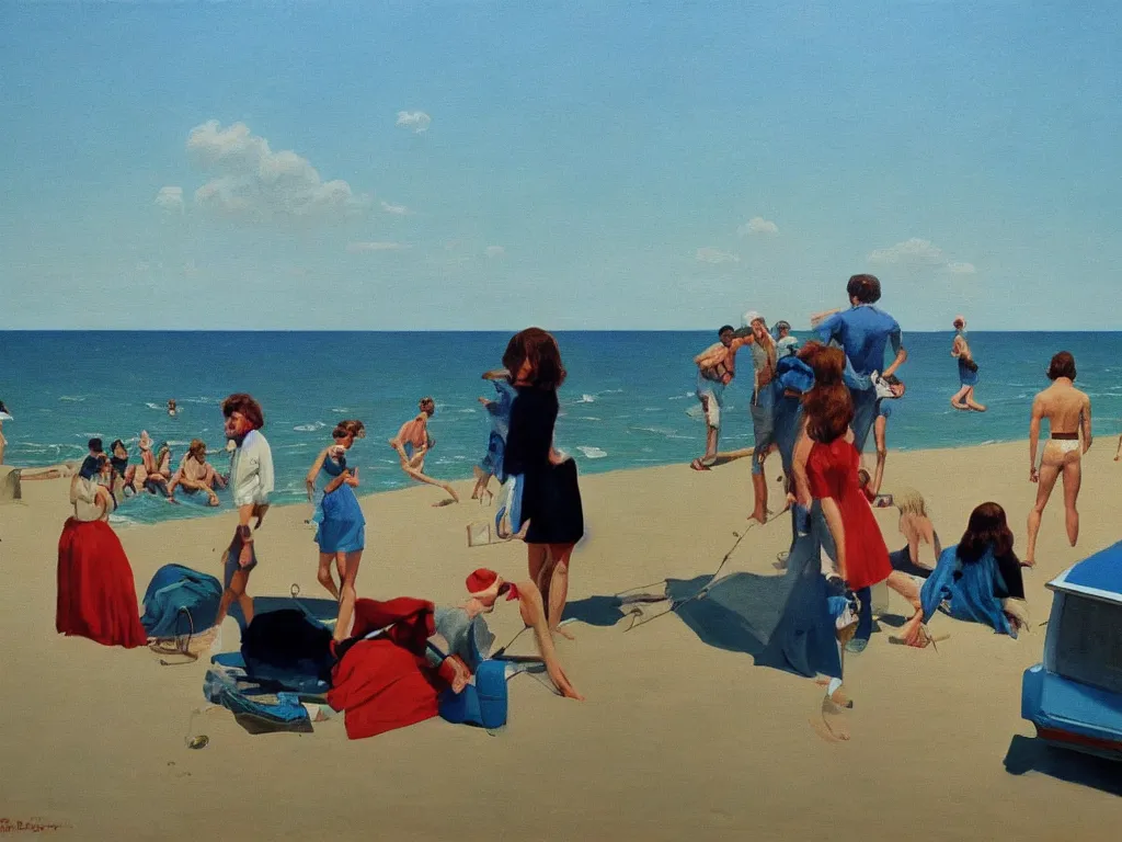 day at the beach, 7 0 s, stanley kubrick the shinning, | Stable ...