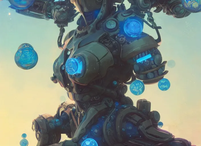 wide view picture of a mech armor witch, sitting on | Stable Diffusion ...