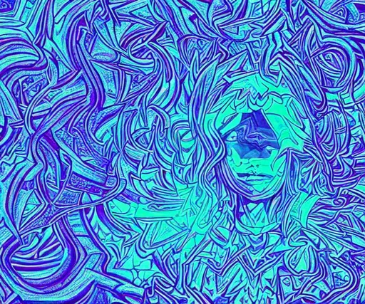 dmt, geometric, trippy, hallucinogen, hallucination,... | OpenArt