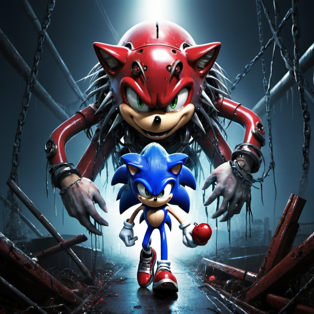 Sonic The Hedgehog, Machine Girl, Net Art, Wolf, Dog...