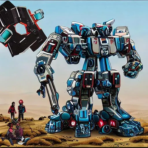 giant mech | OpenArt