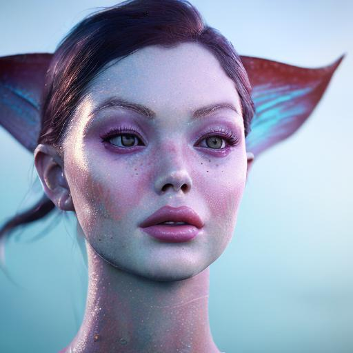 mermaid beautiful face , fantasie in HD UHD 2K 4K... | OpenArt