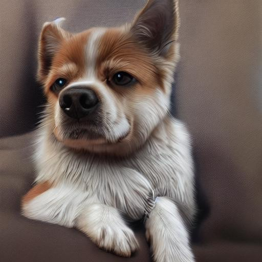 Cute dog, Super realistic, hyperrealism, portrait, I... | OpenArt