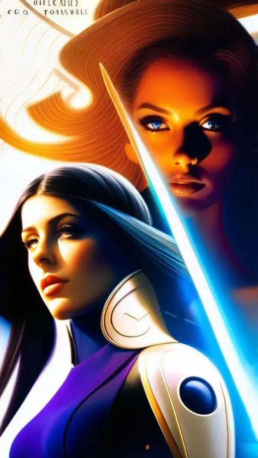 Zoe Maxwell and her gynoid sister-muses defend the c... | OpenArt