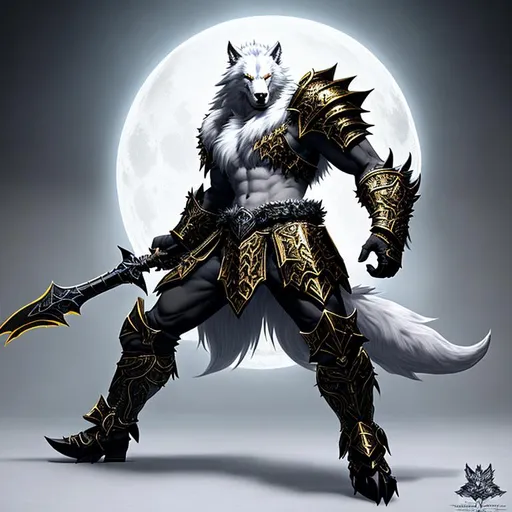 visible full body, an unnatural grey-skinned menacin...