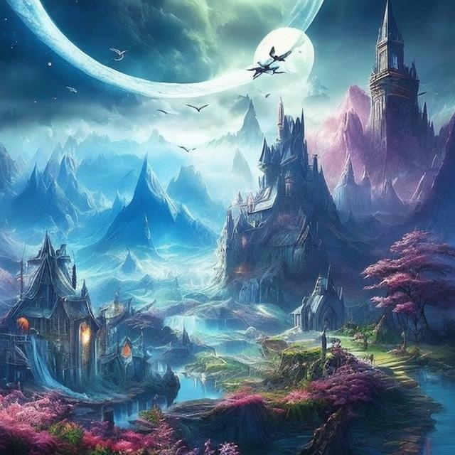 beautiful fantasy landscape