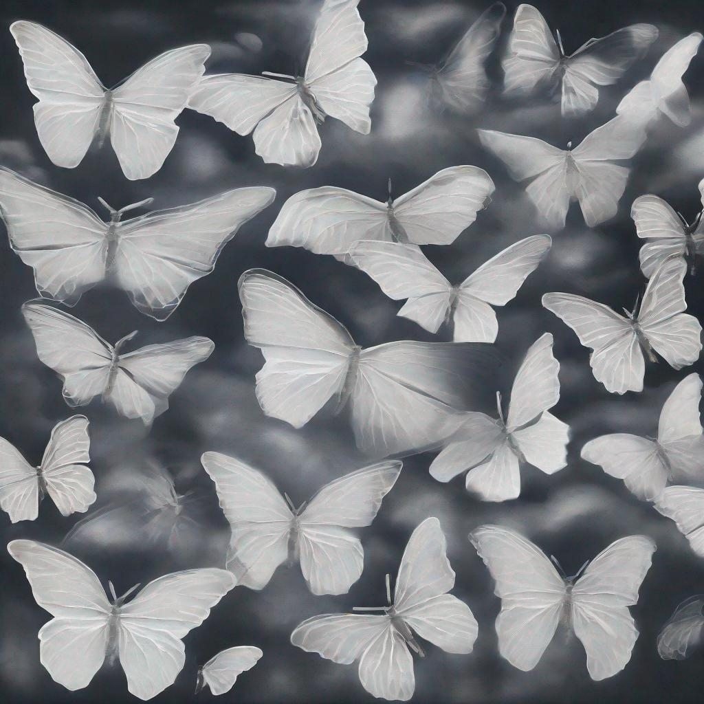 ghost butterfly | OpenArt