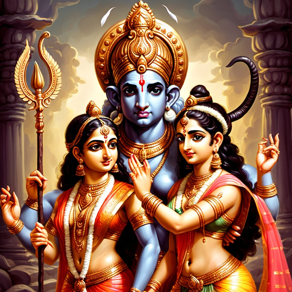 indian god ram and sita