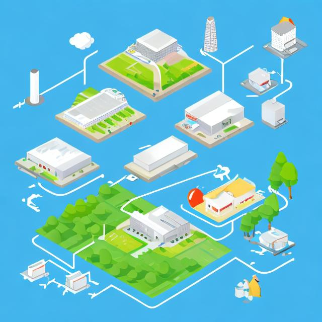 I want a simple picture illustration for smart rural...