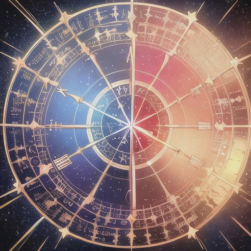 Celestial, zodiac signs, space, time, time and space... | OpenArt