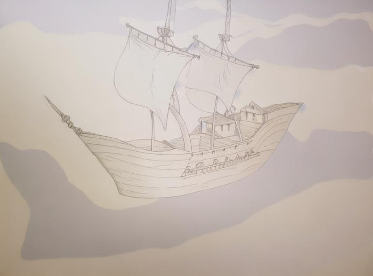 SHIP, Vessel, galleon, CLAY | OpenArt